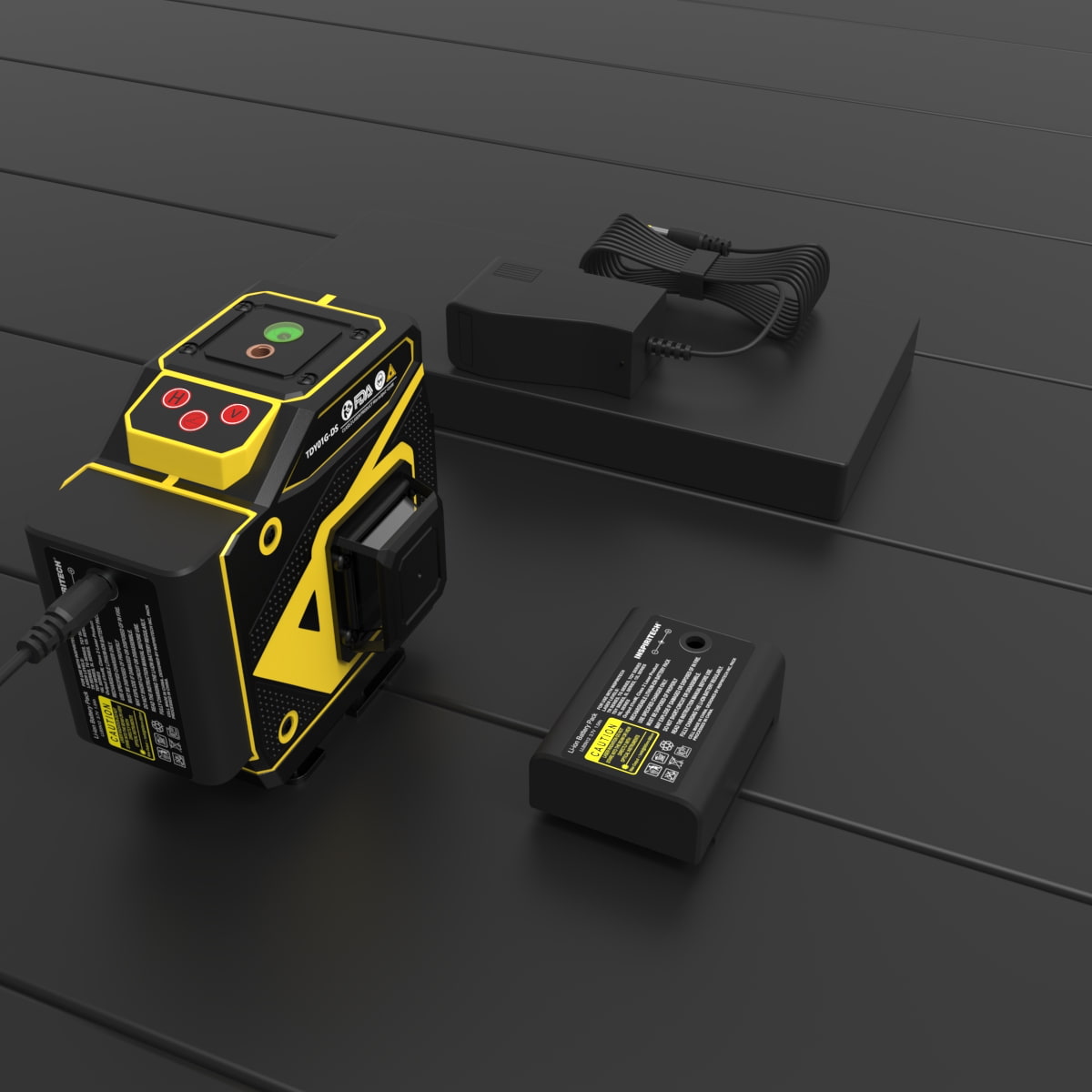 Inspiritech Laser Level Battery & Charger Set (LLB5N12) Default Title